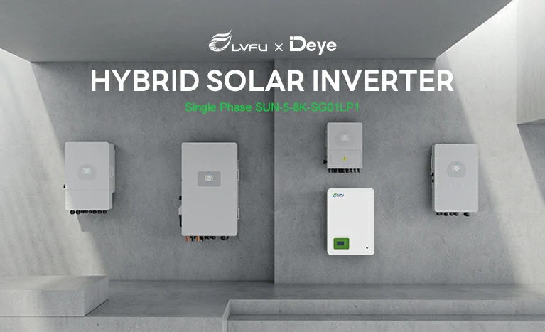 Deye Hybrid Inverter | 5kw-12kw Solar Inverter | LVFU × Deye
